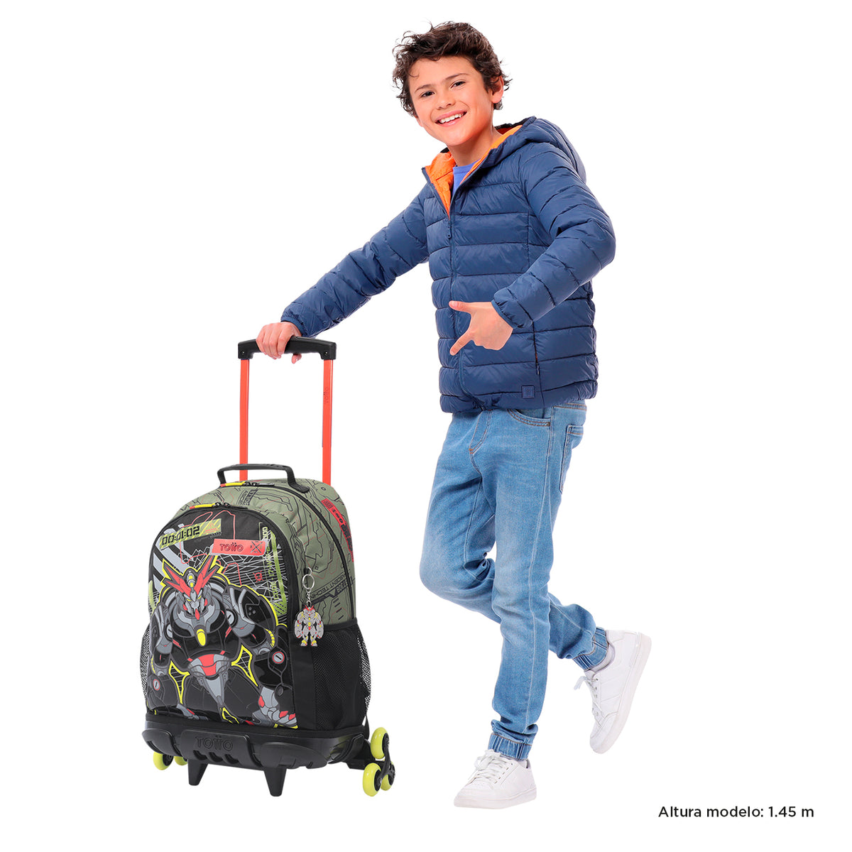 Kit Escolar Argón: Bulto de Ruedas, Lonchera y Cartuchera – Mi Bulto